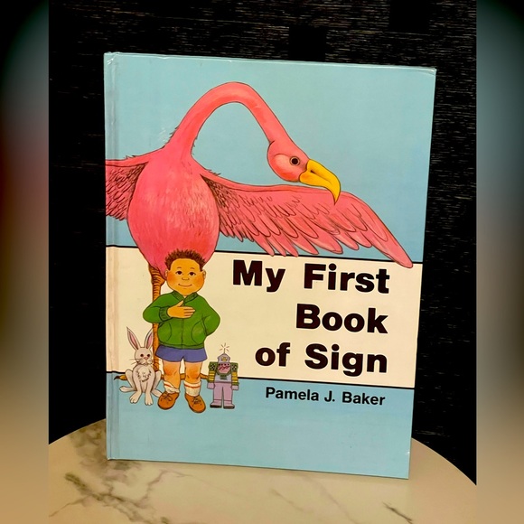 Toys | My First Book Of Sign Childrens Learning Book Hardcover Abcs ...
